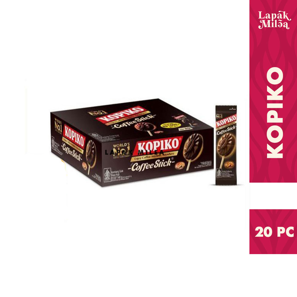 Kopiko Stick Coffee Candy 7gr x 20 pc | Shopee Malaysia