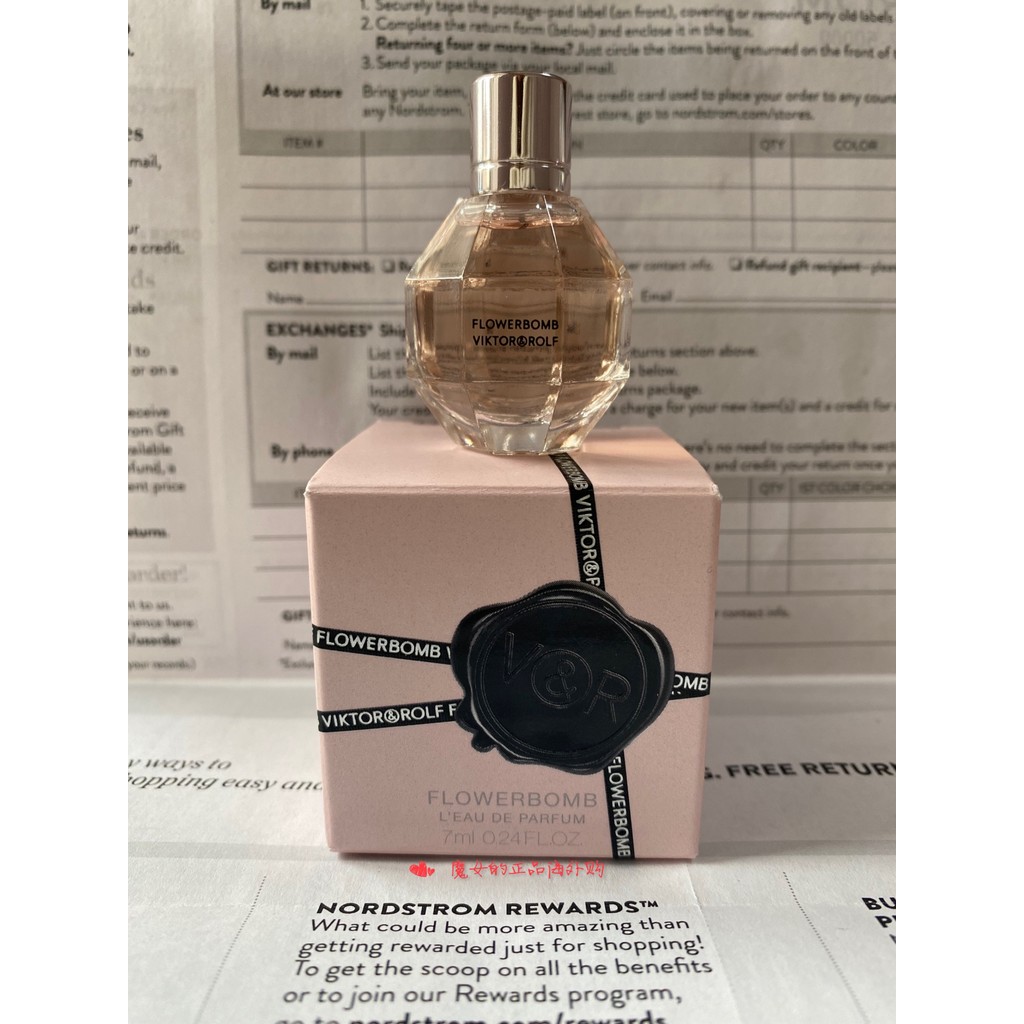 现货包邮 Viktor rolf幸运/鲜花Bomb Ruby Orchid红宝石Q香7ml | Shopee Malaysia