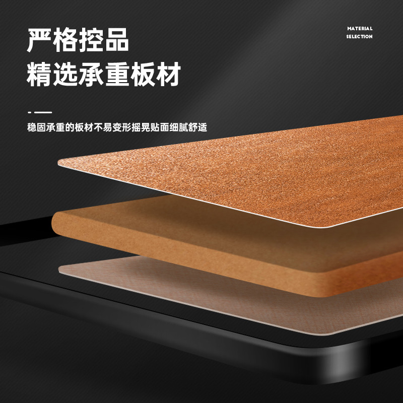 Portable Foldable Leather Computer Desk Student Dormitory Upper Lower ...