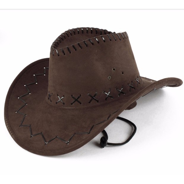 Cowboy Hat Topi Cowboy Wild West Western Cowgirl Hat | Shopee Malaysia