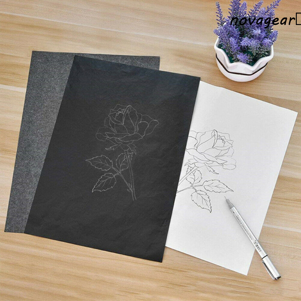 NOVAGEAR Carbonless Copy Paper, One-side Drawing Tracing Paper Carbon ...