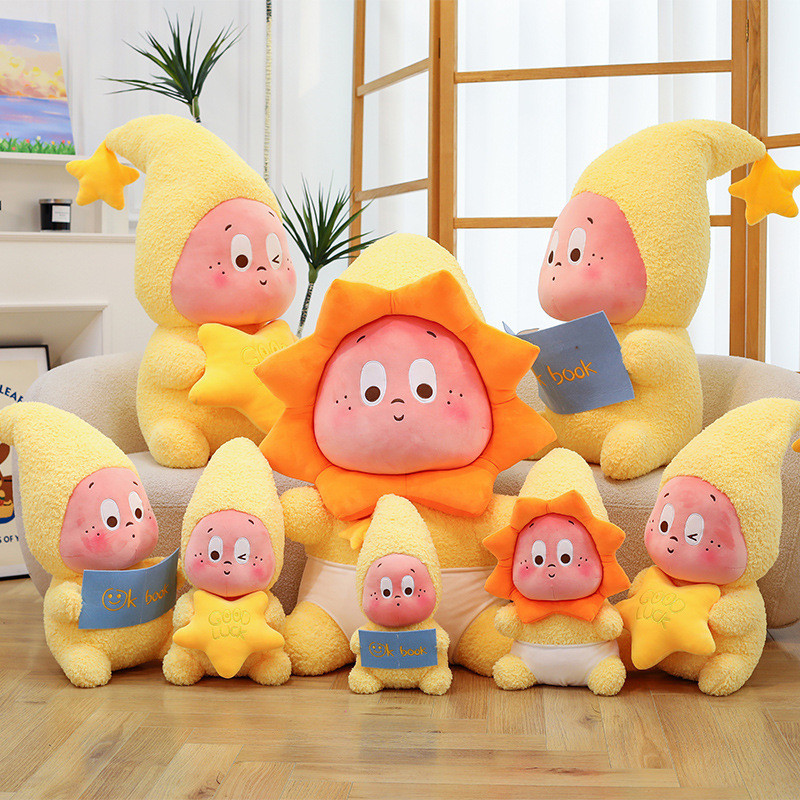 Cartoon Twinkle Twinkle Plush Pillow, Home Decor Cute Doll Bolster for ...