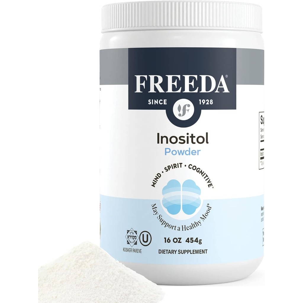 FREEDA Pure Inositol Powder – Myo-Inositol for Mood & Hormone Balance ...