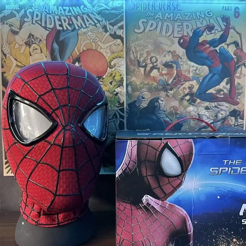 Mata Tudung Kepala Spider-Man Elektrik Menakjubkan Boleh Berkelip ...