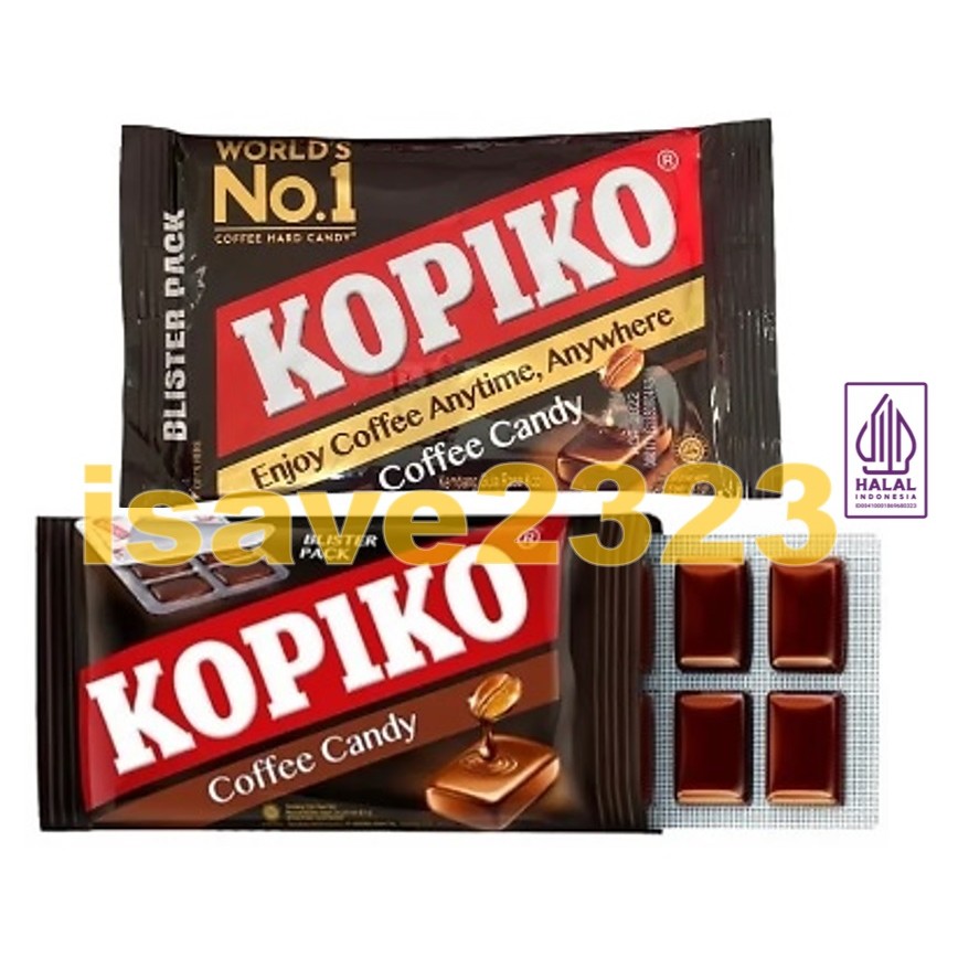 [HALAL] Kopiko Coffee Candy Blister Pack (8s/Pack) | Shopee Malaysia