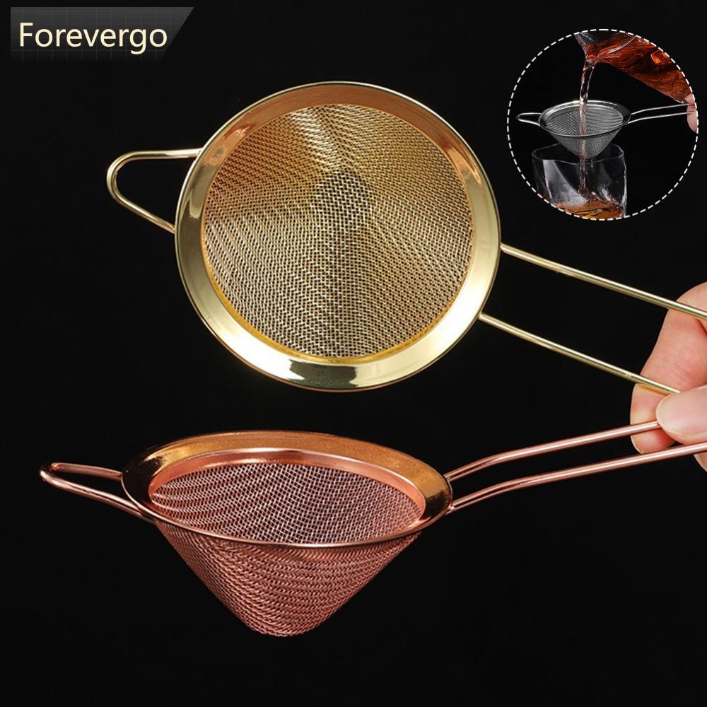 FOREVERGO Rustproof Bar Strainer Sprung Cocktail Strainer Stainless ...