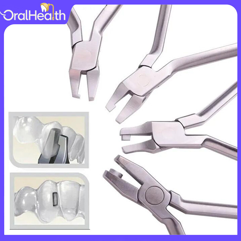 4 Sizes Dental Orthodontic Clear Aligner Plier Punch Hole Thermal ...