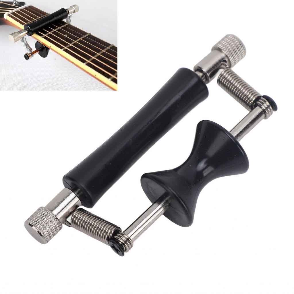 Guitar Rolling Capo Lightweight Sliding Smoothly Movement Universal for ...