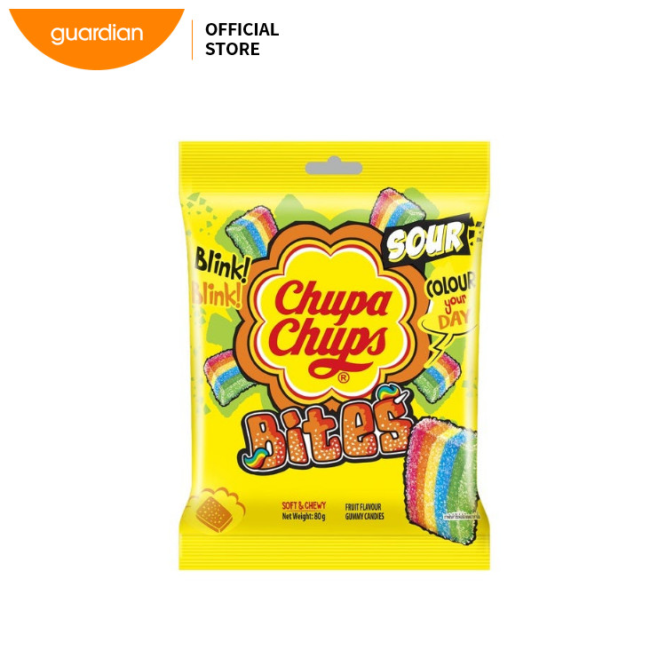 Chupa Chups Jellies Sour Bites 80G | Shopee Malaysia