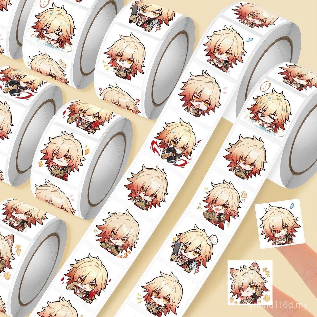 500pcs Honkai Star Rail Stickers Peripheral Fun Stickers Account Cute ...