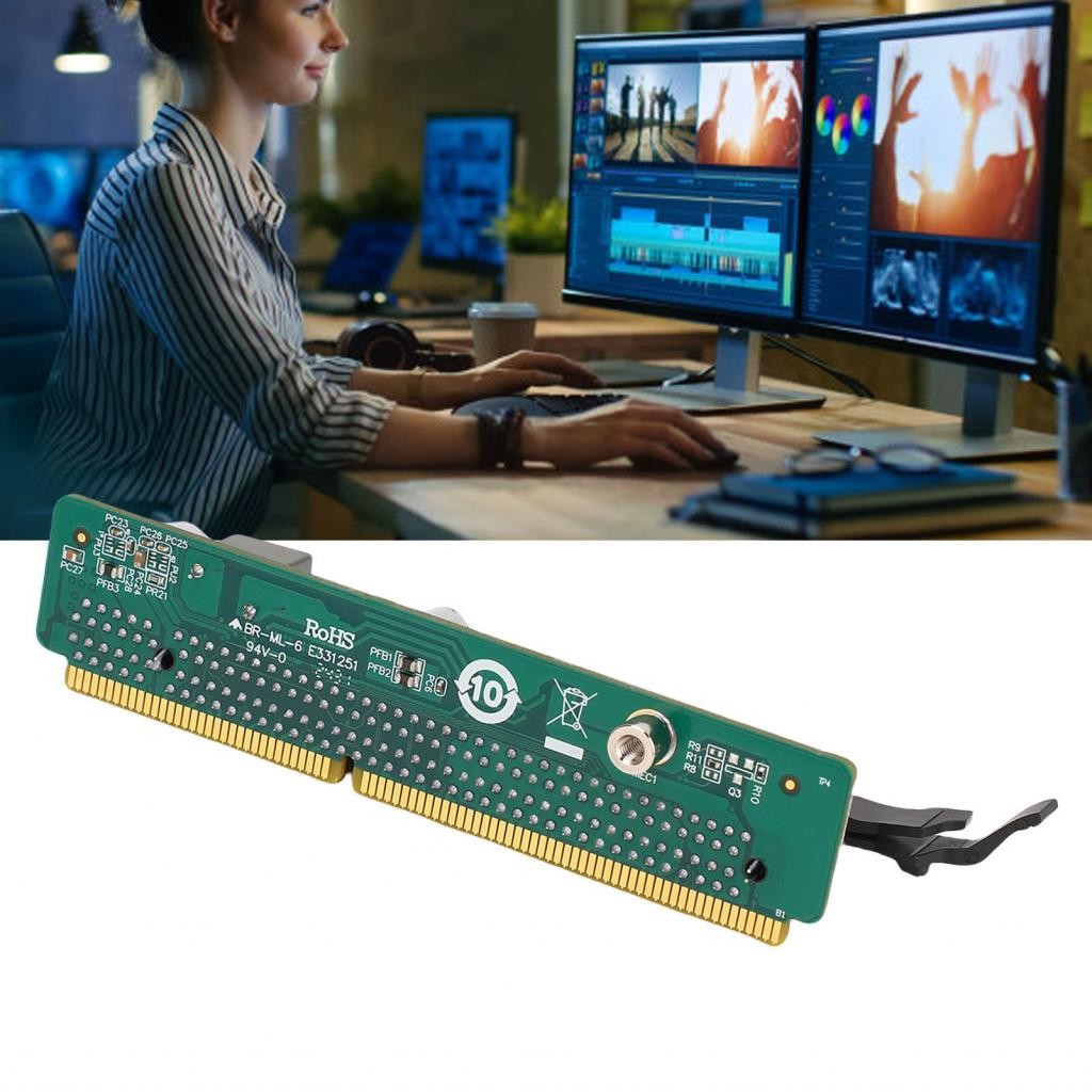 tominihouse-my Yunseity Pcie16 Riser Card PCB Pcie 16x Adapter for ...