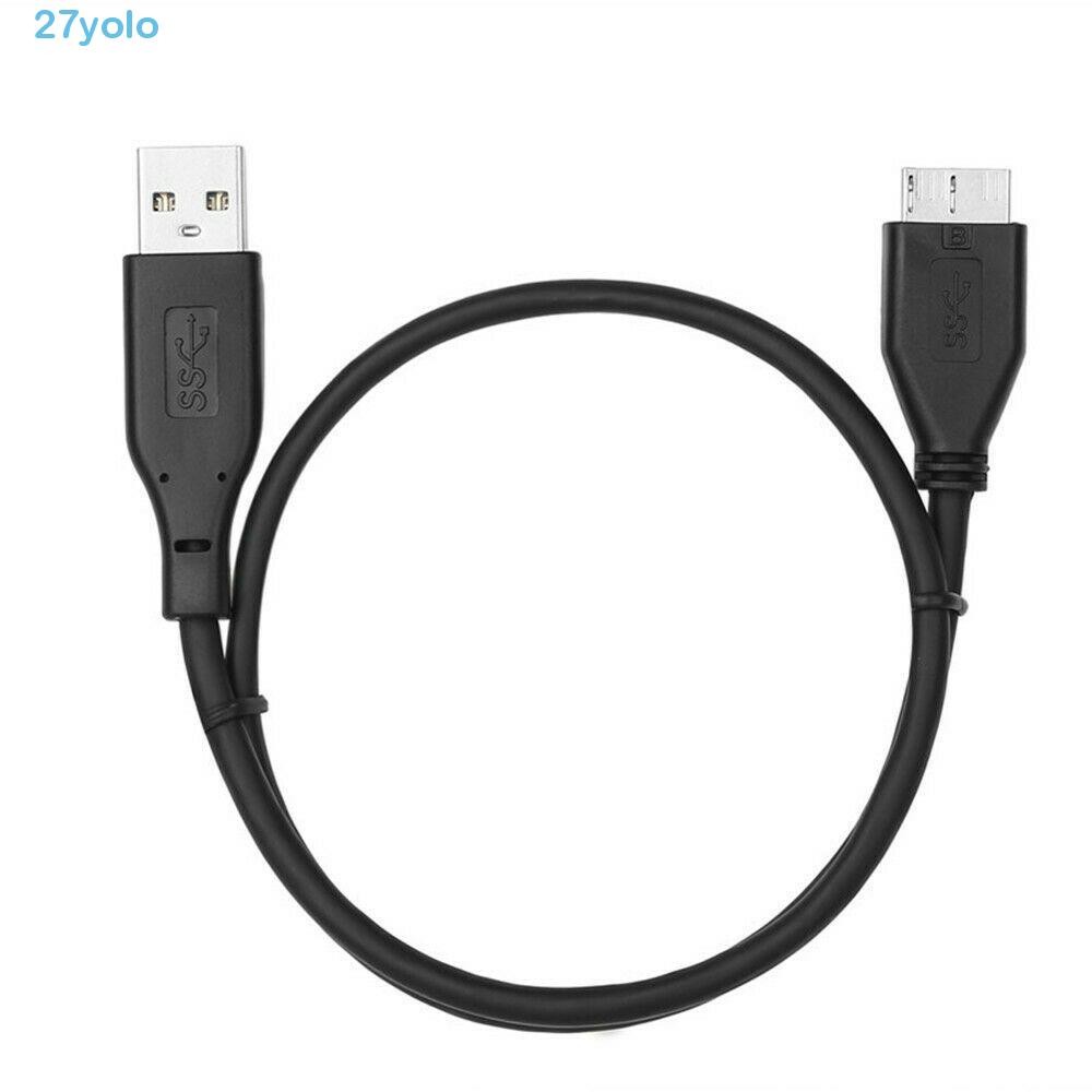 YOLO Data Sync Cable Cord Easy To Install USB3.0 Micro B Male USB A to ...