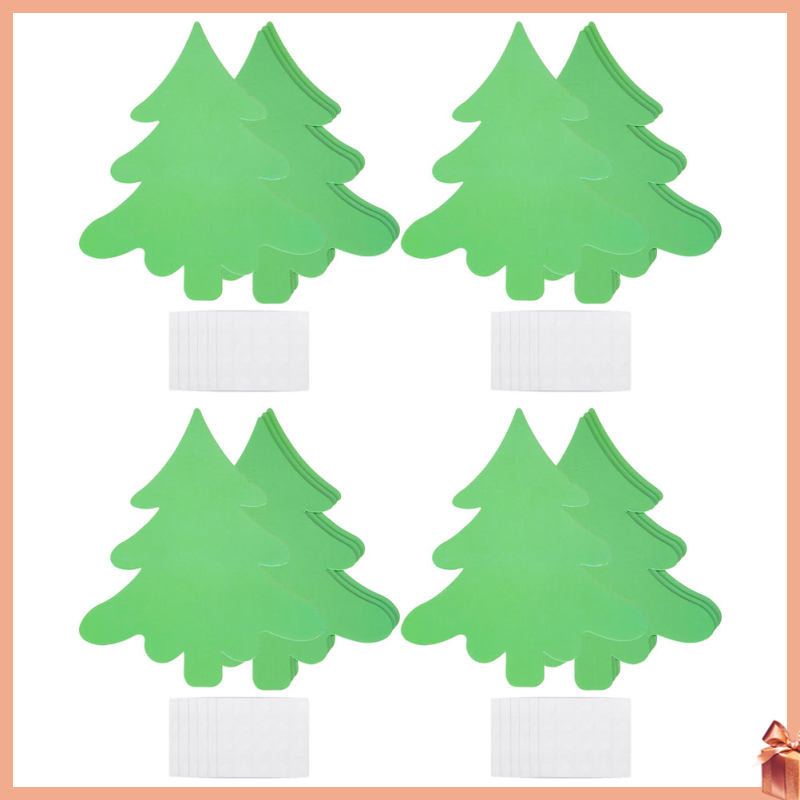 Christmas Card Paper Decor Tree Decoration Cardstock Shapes Cutouts ...