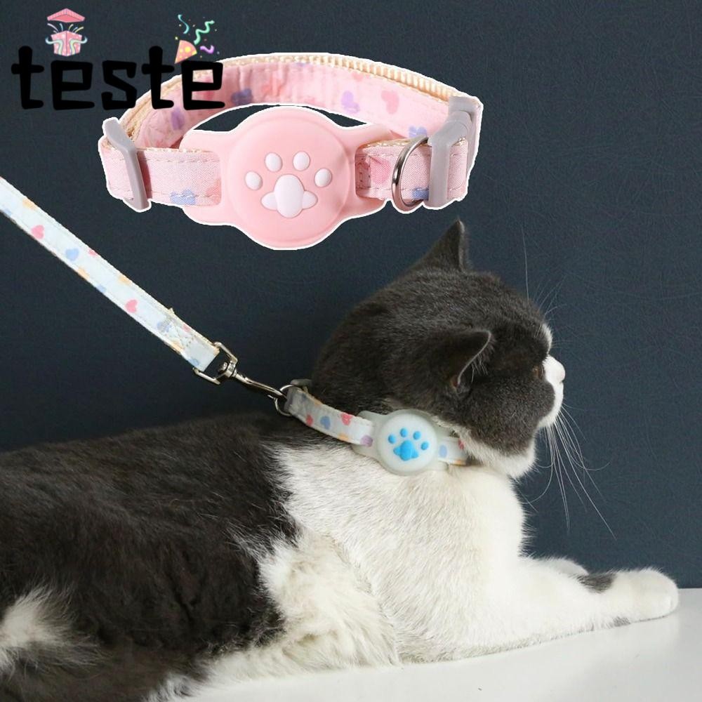 Pet Locator Collar, Glow-in-The-Dark Silicone Dog Cat Collar, Anti-Lost ...
