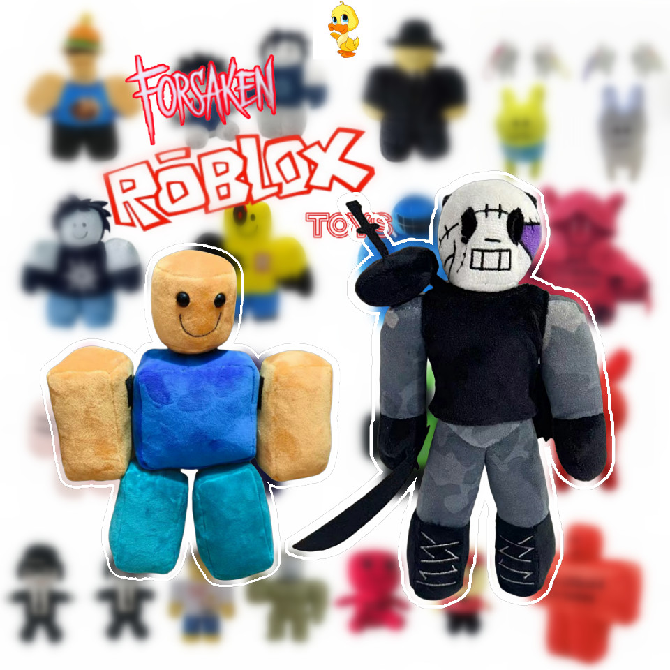PLUS Roblox Toys Forsaken Slasher Plush Toy Fun Roblox Forsaken Plushie ...