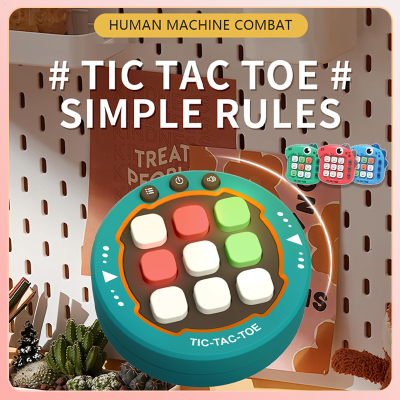 Tic Tac Toe Bolt Game 3 in a Row Game Thinking Training Board Game 3 in ...