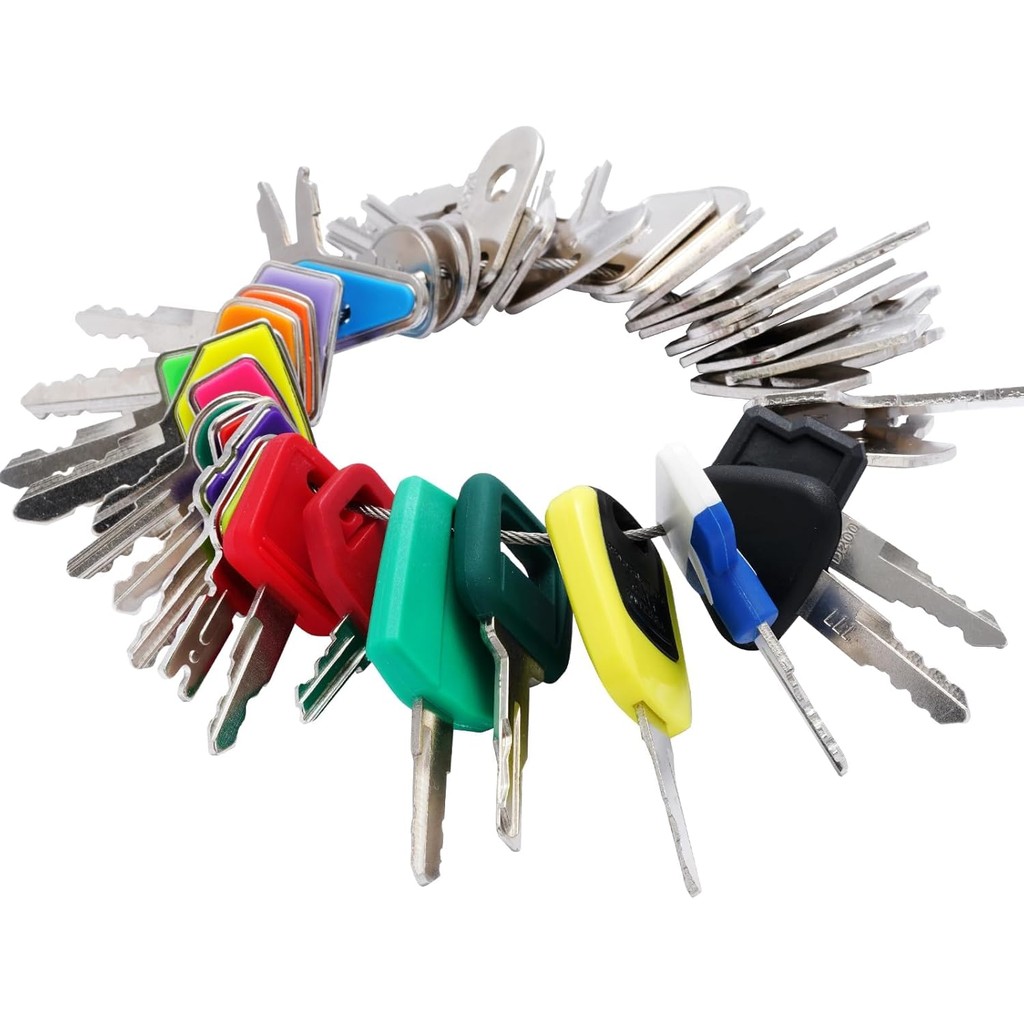 39 Full Range Heavy Equipment Keys-Construction Master Ignition Keys ...