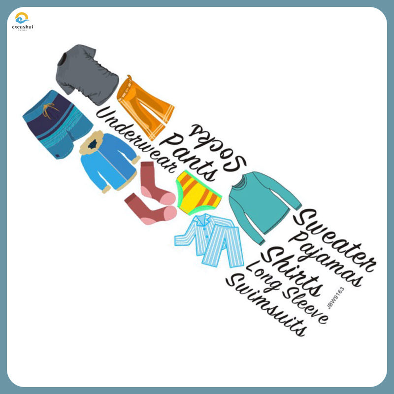 Sticker Wardrobe Label Clothing Classification Stickers Covering ...