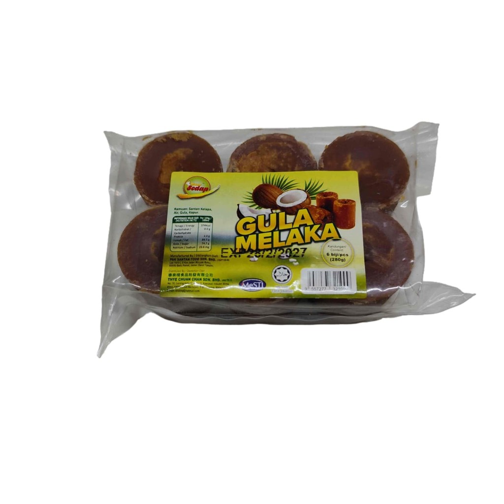 MAMA SEDAP GULA MELAKA COMEL 6BIJI GULA MERAH (BROWN SUGAR) | Shopee ...
