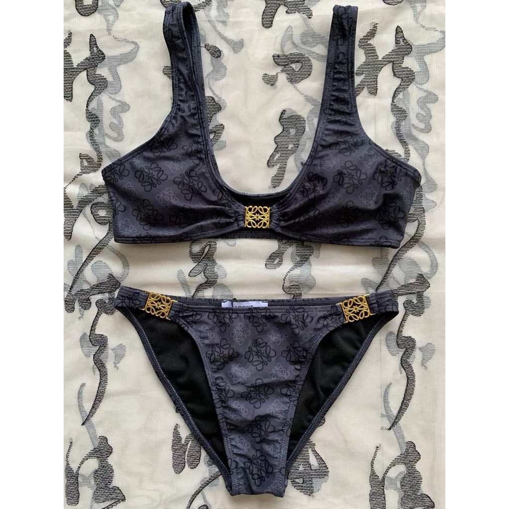 LOEWE6151 Triangle Western Style Full Set Skinny New Style Beach Split ...