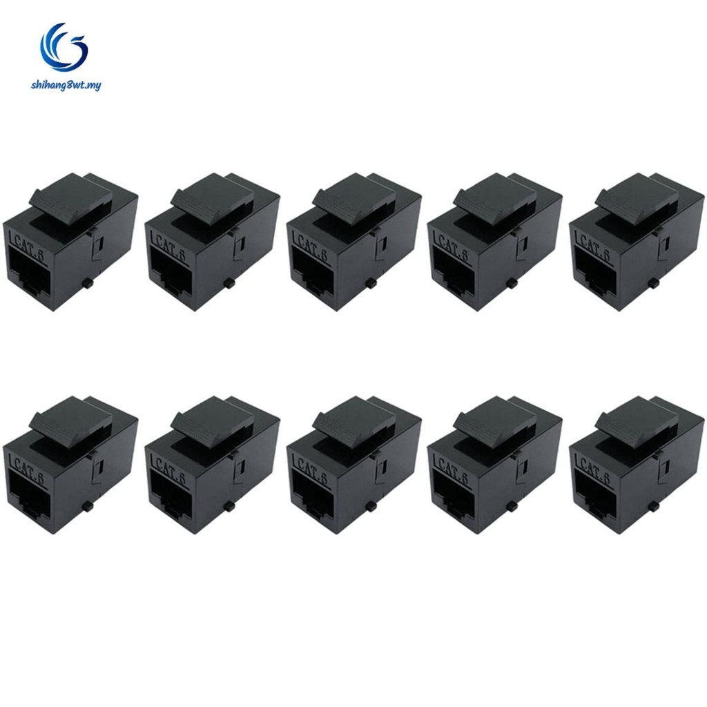 RJ45 Cat6 Coupler UTP Inline Coupler Female to Female Cat6 Jack Cat6 ...