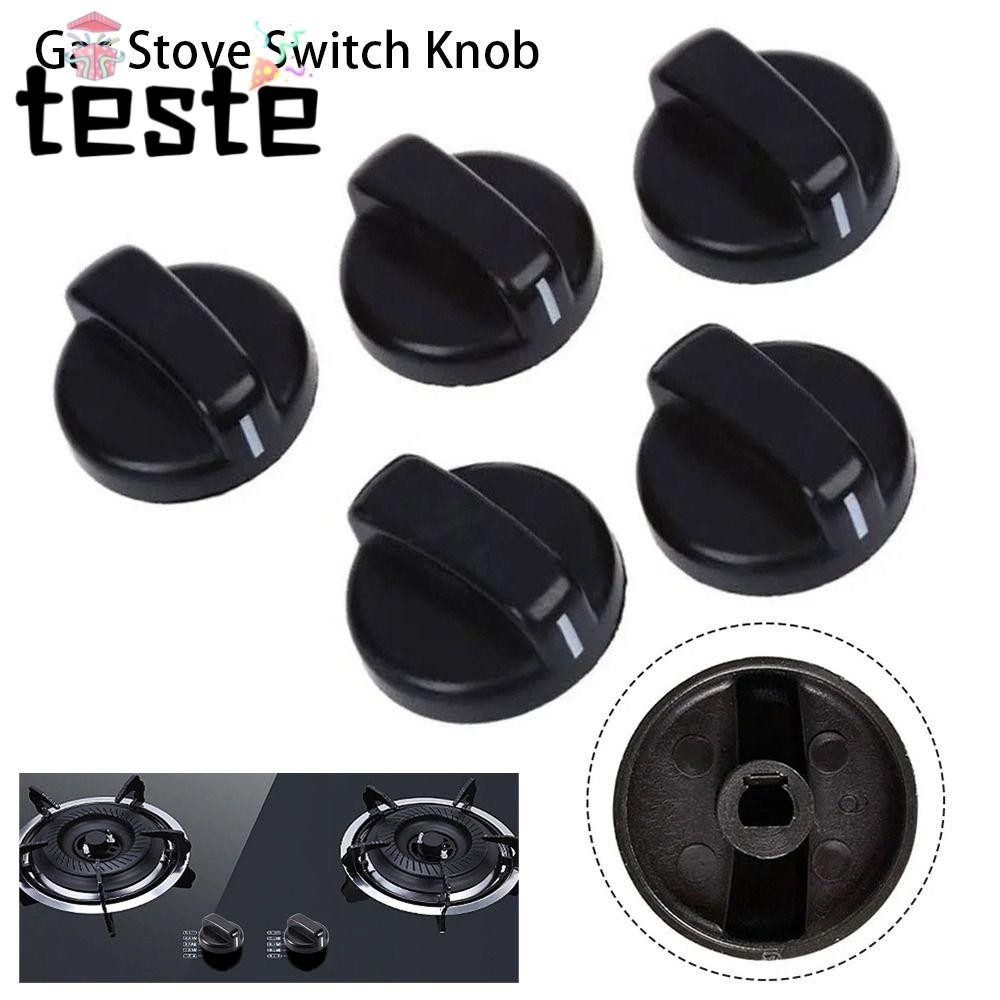 1/2/5Pcs Gas Stove Cooker Control Knob, Plastic Handle Range Oven Hob ...