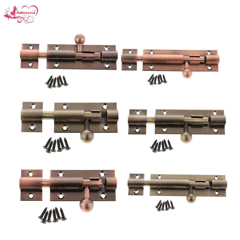 [Abbraccia] Strong Sliding Door Lock Latch Slide Barrel Bolt Latch ...