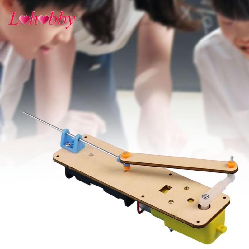 Lohobby Electric Linear Motion Machine DIY Construction Kit Scientific ...