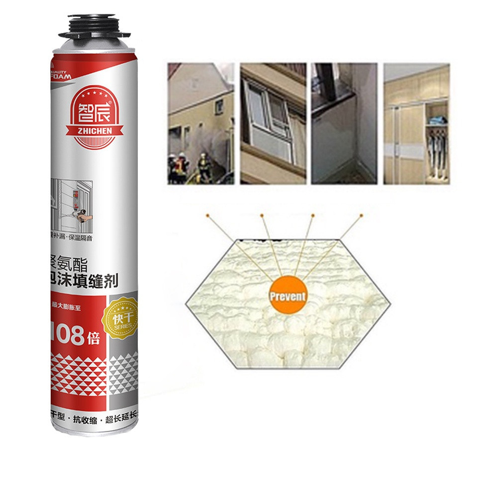 PU Expanding Foam Spray 750ml Polyurethane Sealant Filler Penebat ...
