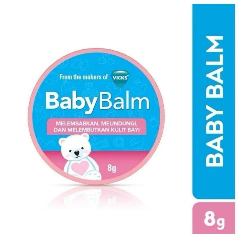 VICKS BABY BALM 8g Relieves Flu/Cold in Babies | Shopee Malaysia