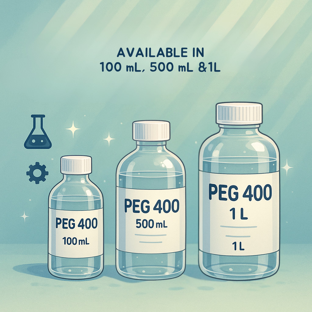 Polyethylene Glycol 400 (PEG 400) – Technical Grade Lubricant ...