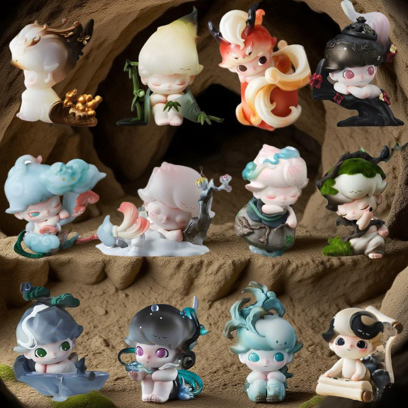 POPMART DIMOO One Fengyue Series Figure Toy Mystery Box Gift | Shopee ...