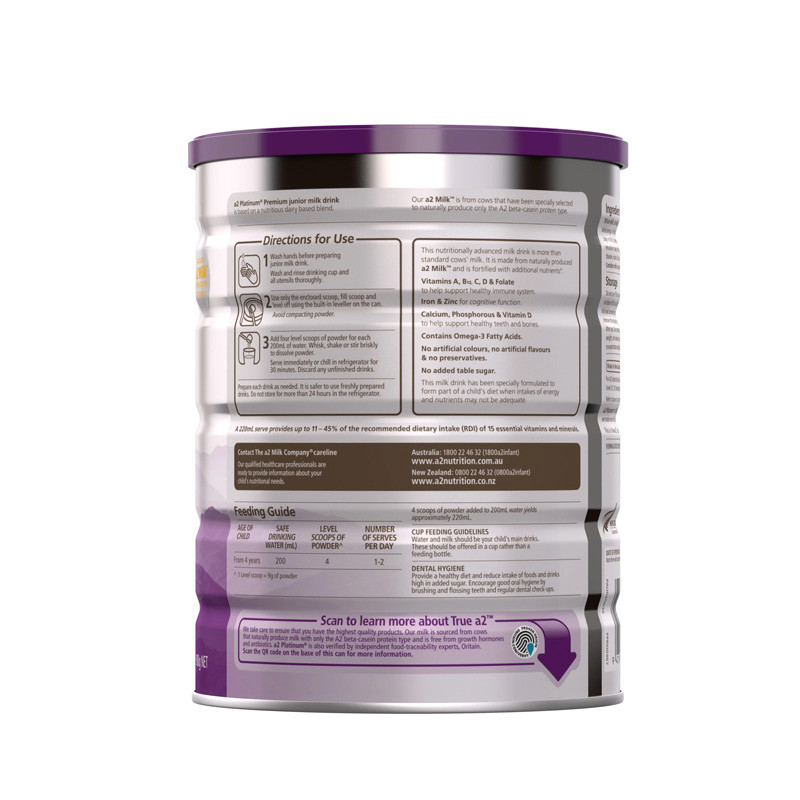 Australia A2 Infant Formula Milk Powder 4 Segments Over 3 Years Old ...