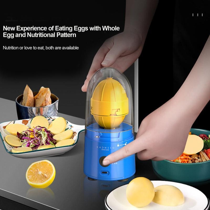 Electric Egg Yolk Mixer - Rechargeable Egg Spinner Scrambler for Small ...