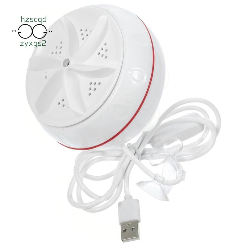 Portable Mini Washing Machine Ultrasonic Turbo Washer USB Charging for ...