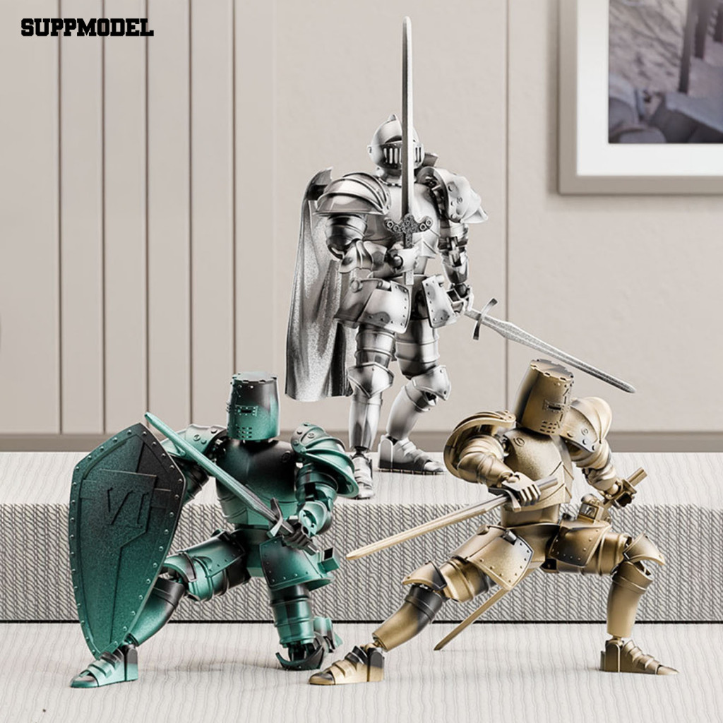 SM* Knight Figure Decoration Medieval Knight Figure Poseable Knight ...