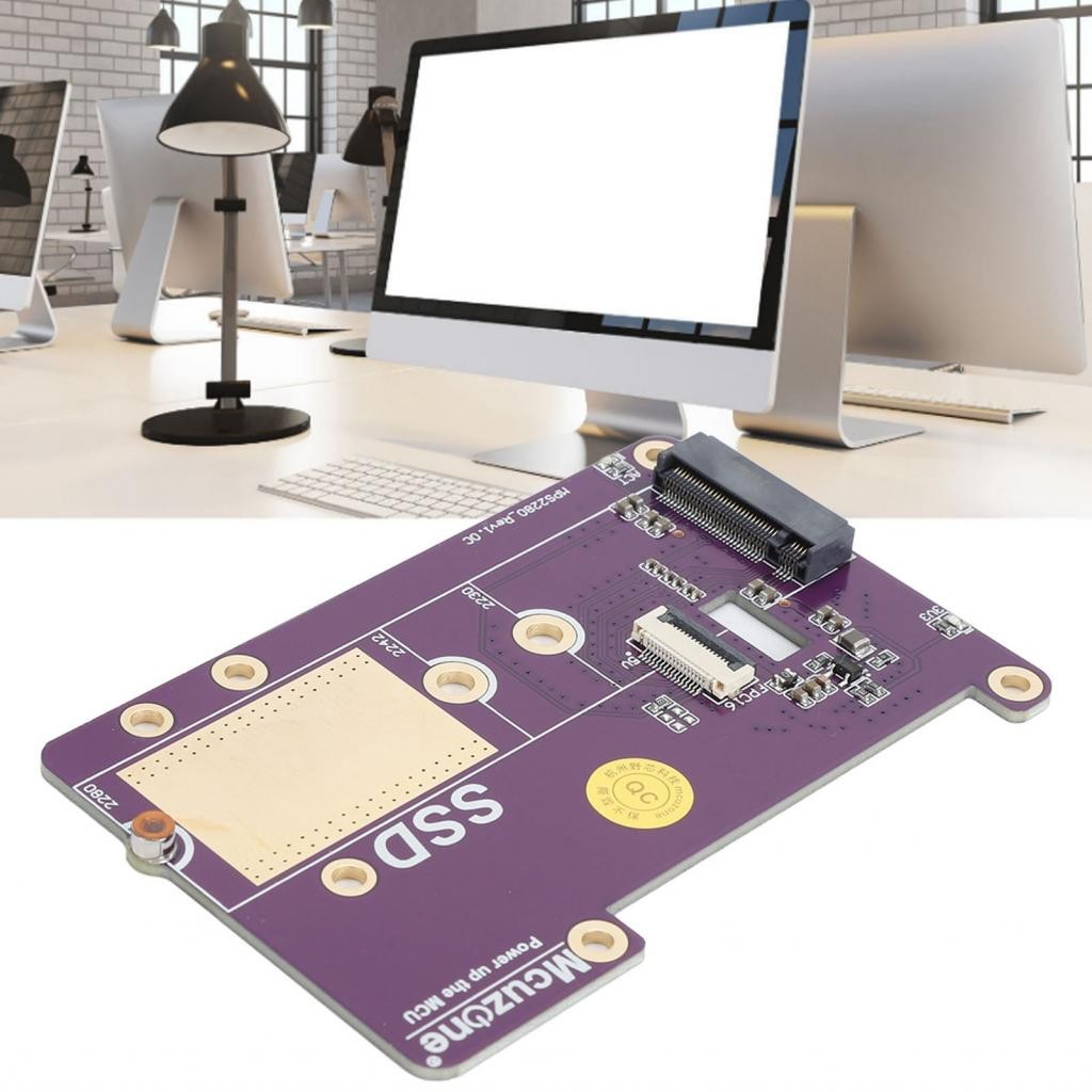 bestchoices-my Zunate NVMe SSD Expansion Board for RPi 5 PCIE x1 Gen3 ...