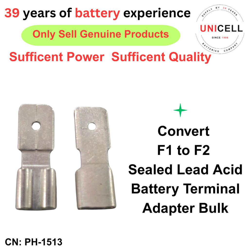Convert F1 to F2 Terminal Adapters for Lead Acid Battery - Step Down ...