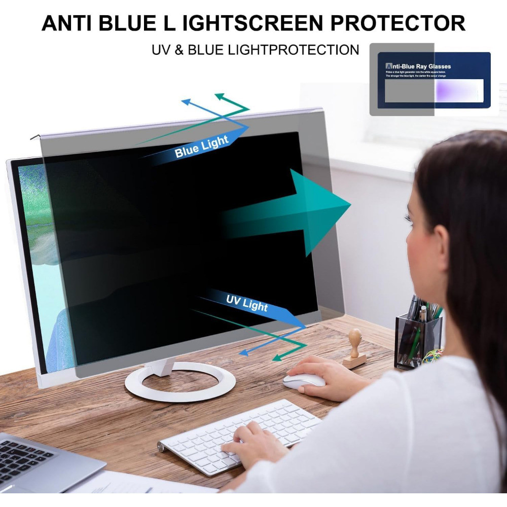 Hang design privacyfilm 20" 22 Inch 23" 21" 13" 17.3" Computer Privacy ...