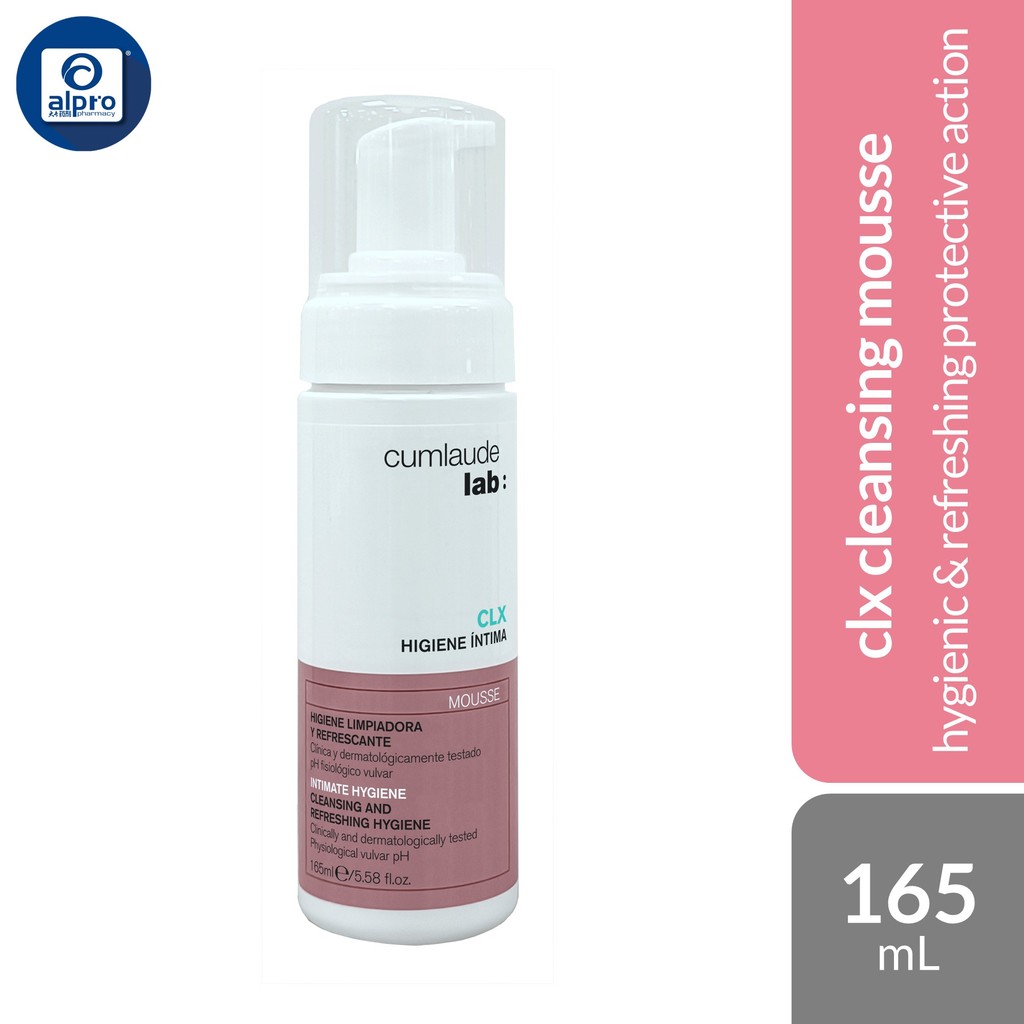 Cumlaude CLX Intimate Cleansing Mousse 165mL | Hygienic & Refreshing ...