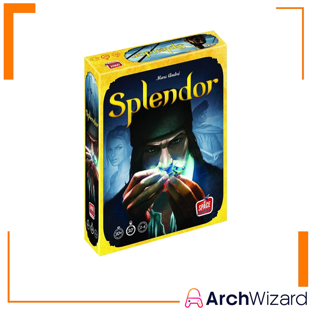 Splendor Board Game - Strategy & Gem Collecting Card Game for Families ...