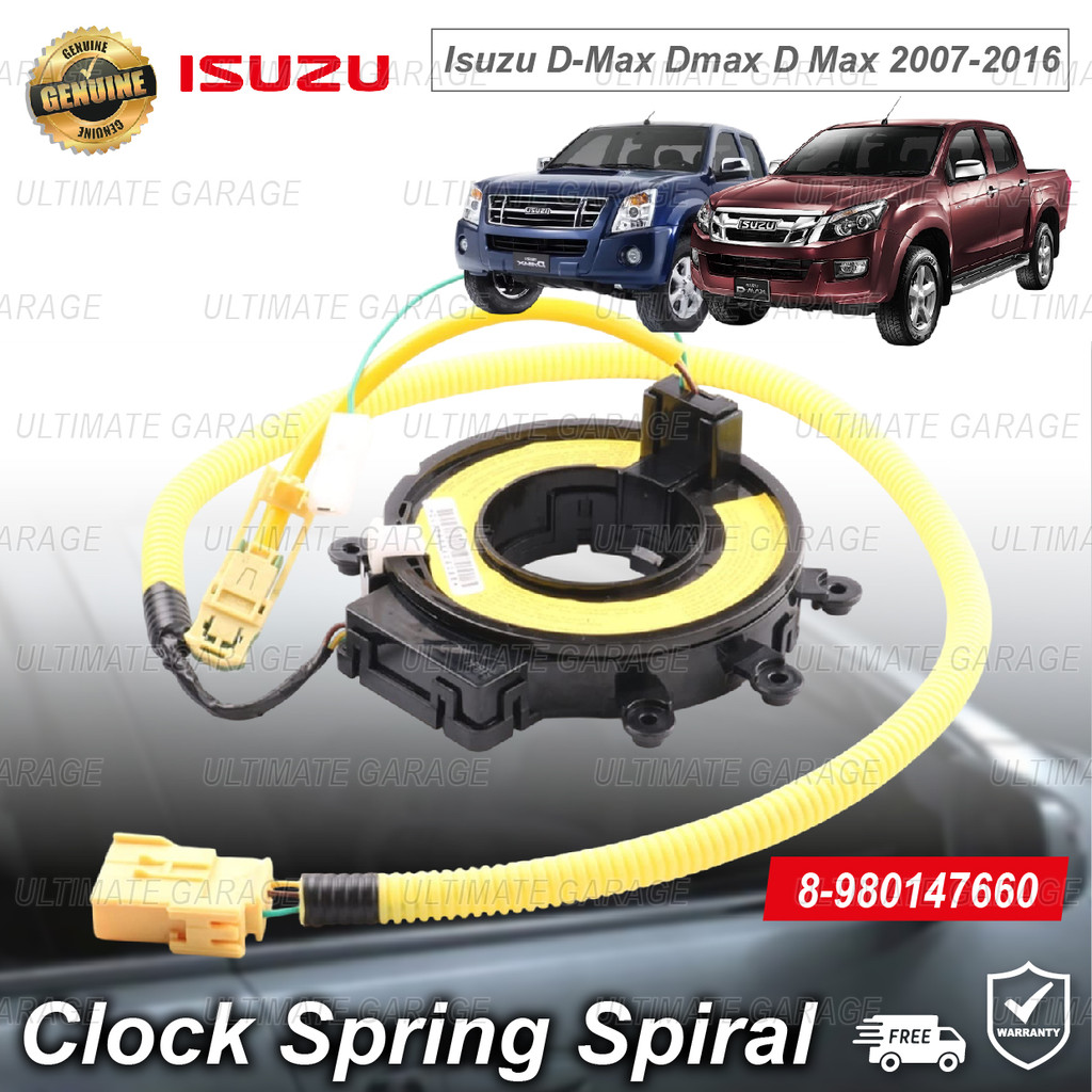 Isuzu D-Max Dmax D Max 2007-2016 Mazda Clock Spring Spiral Cable ...