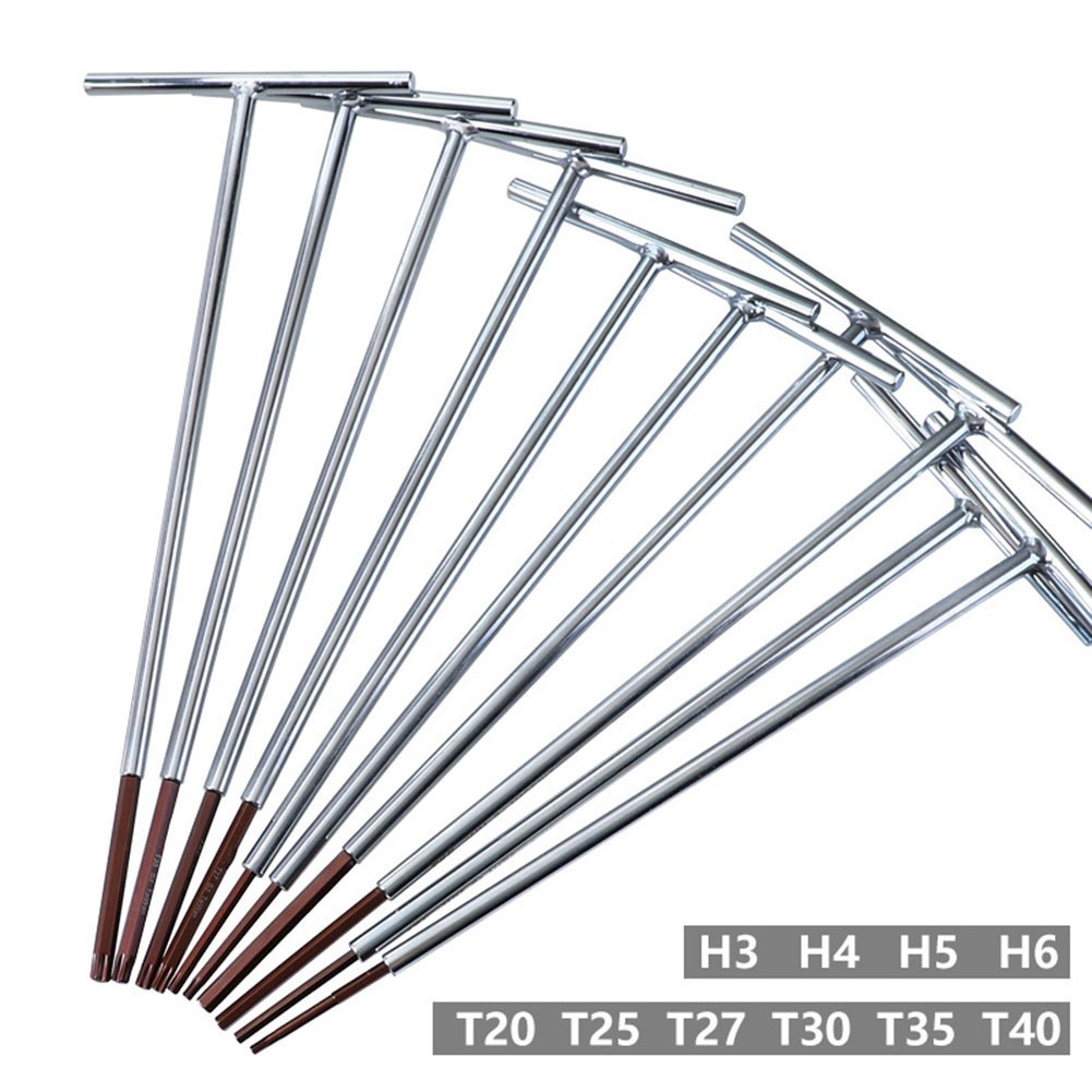 【_cutebaby】T-shaped Hex Wrench for Torx Screwdriver Key Wrench Inner ...