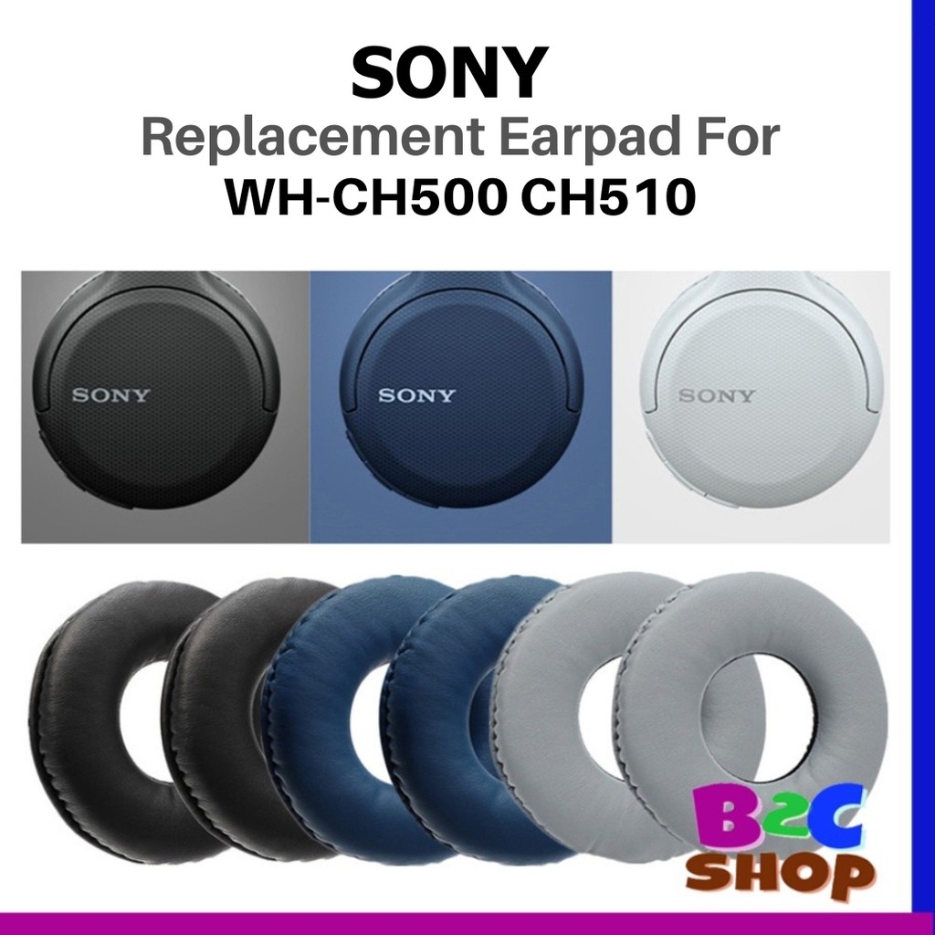 1Pair Sony WH-CH500 WH-CH510 Replacement Ear Pads Cushion Earpad ...