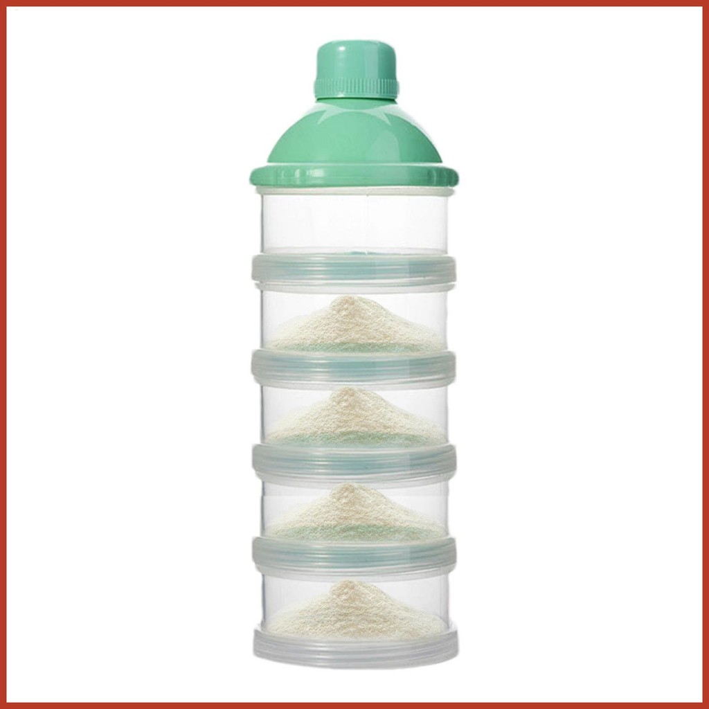 Travel Formula Dispenser Stackable Formula Dispenser 5 Layers Removable ...