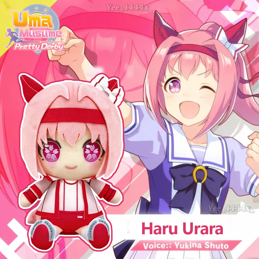 Uma Musume Pretty Derby Haru Urara Plush Doll Cartoon Agnes Tachyon ...