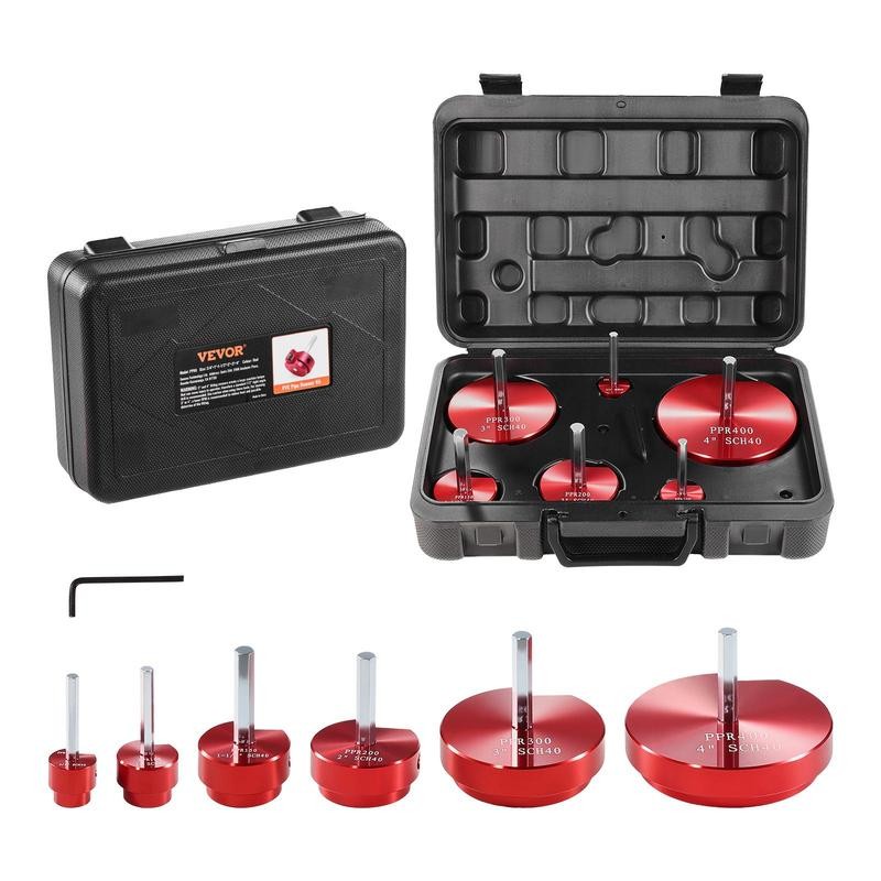 Kit Reamer Paip PVC VEVOR, Aloi Aluminium, Kit Alat Paip Reamer ...