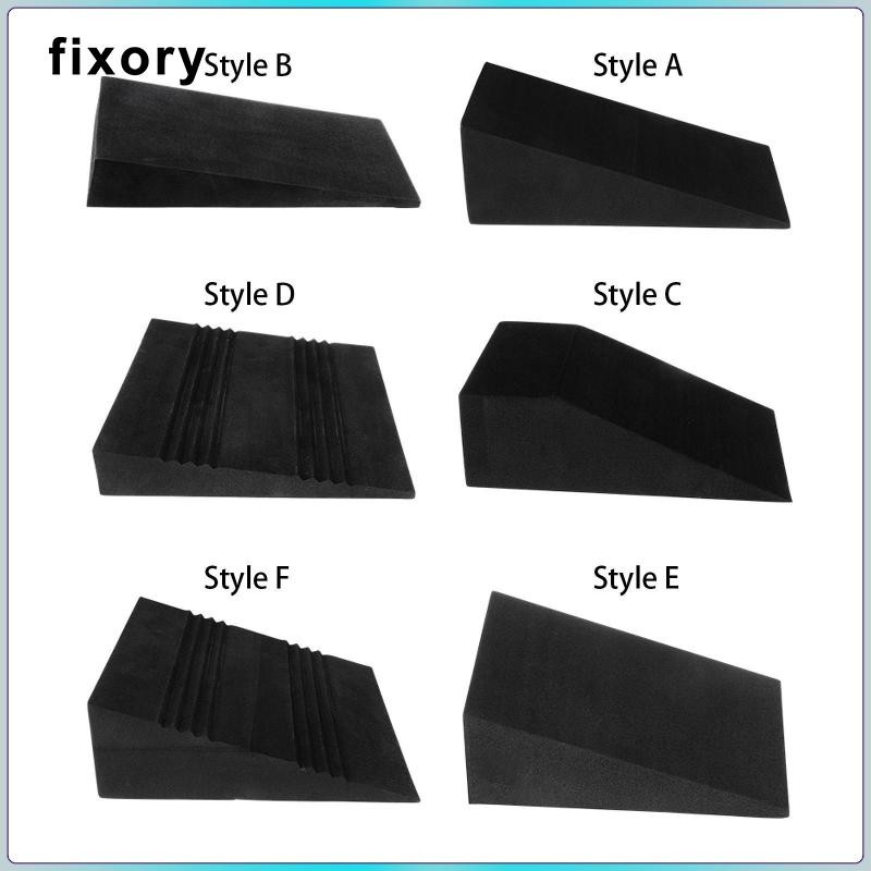 fixory Squat Wedge Block Yoga Foam Wedge Slanting Board Nonslip Back ...