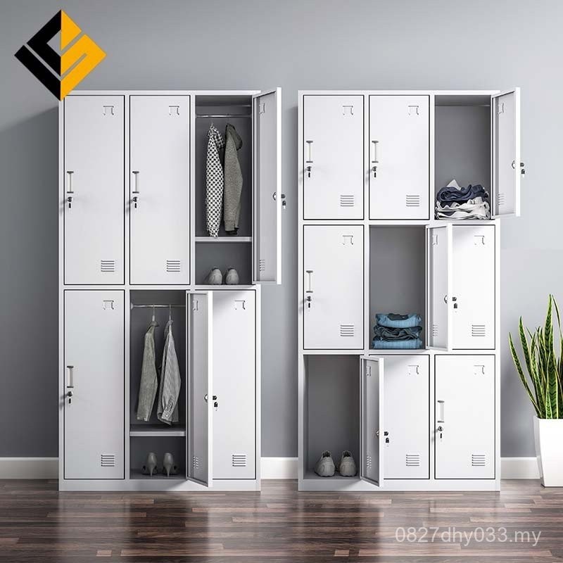 Change Wardrobe Locker Gym Tin Cabinet Bathroom Multi-Door Staff Change ...