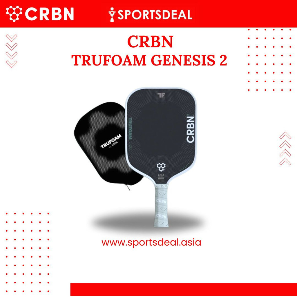 CRBN 2 TruFoam Genesis (Square Pickleball Paddle) | Shopee Malaysia